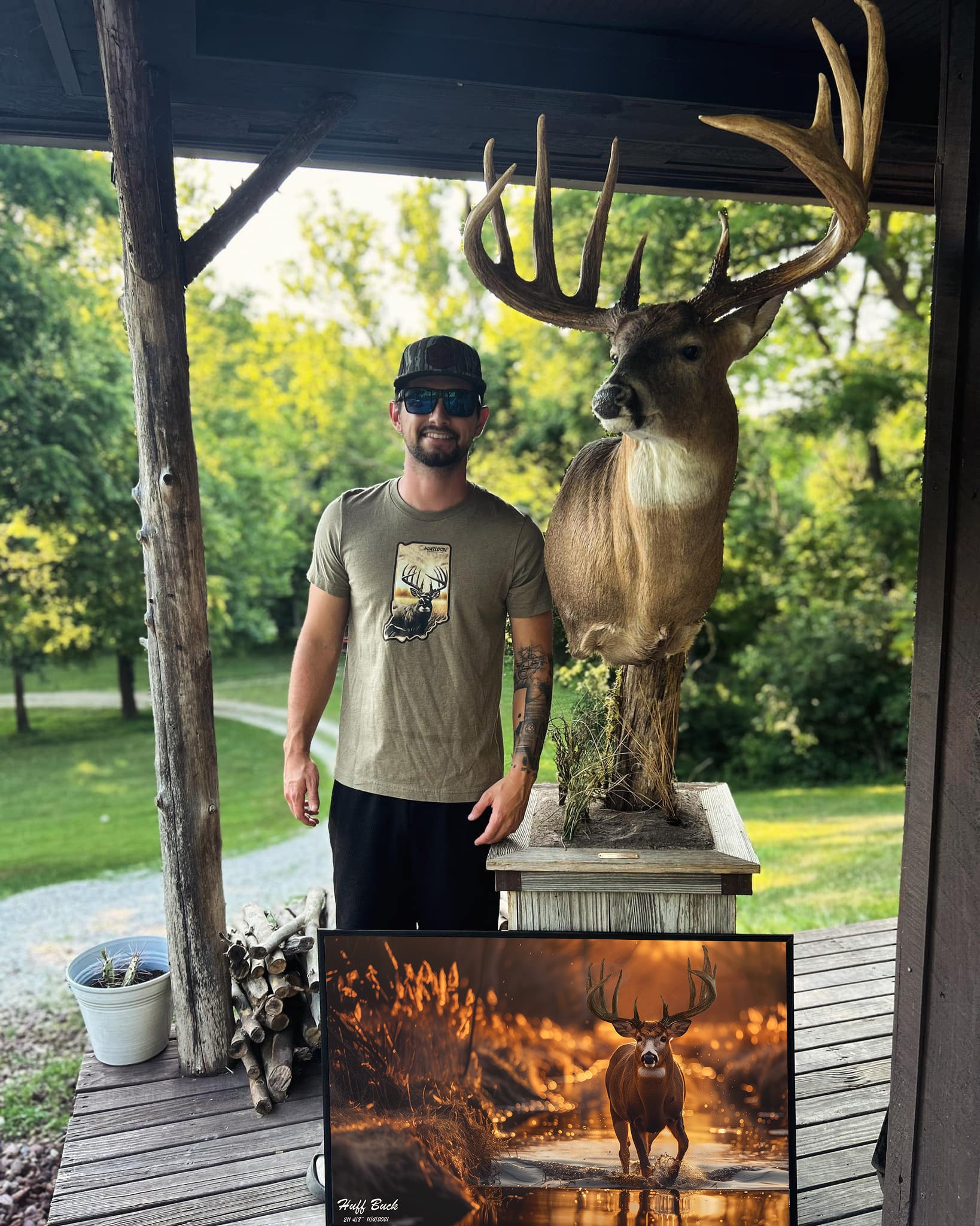 Hunt Local - Custom Hunting Art & State Apparel
